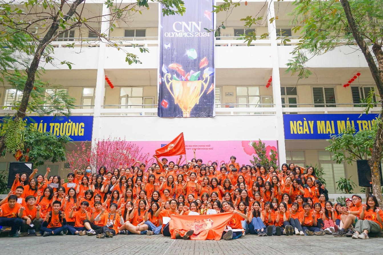 CNN OLYMPICS 2024 – Nơi sức Xuân và sắc Xuân Chuyên Ngoại ngữ hội tụ ...